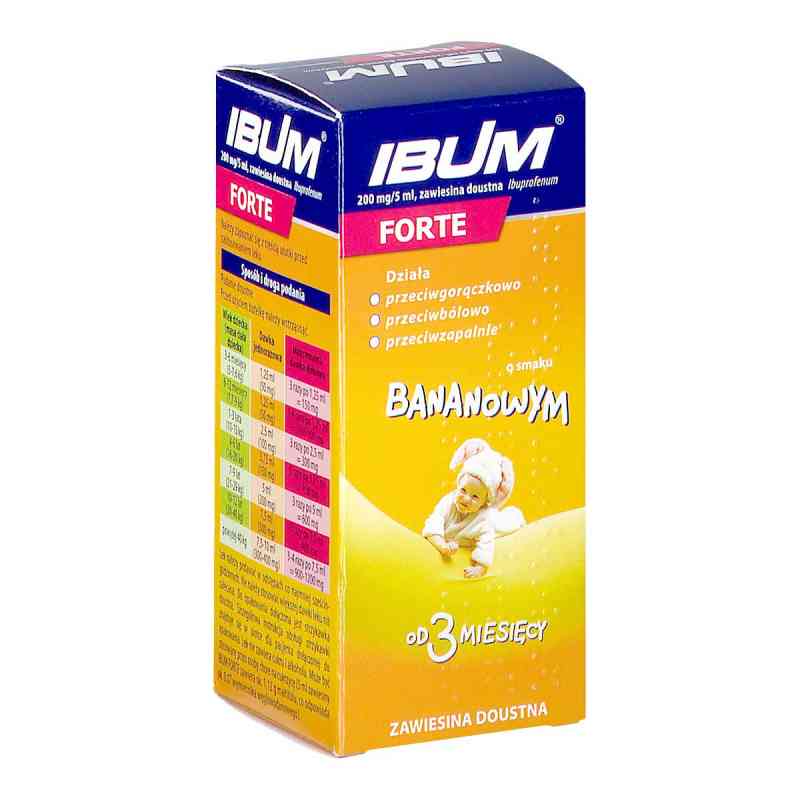 Ibum Forte smak bananowy syrop 100 g kup online