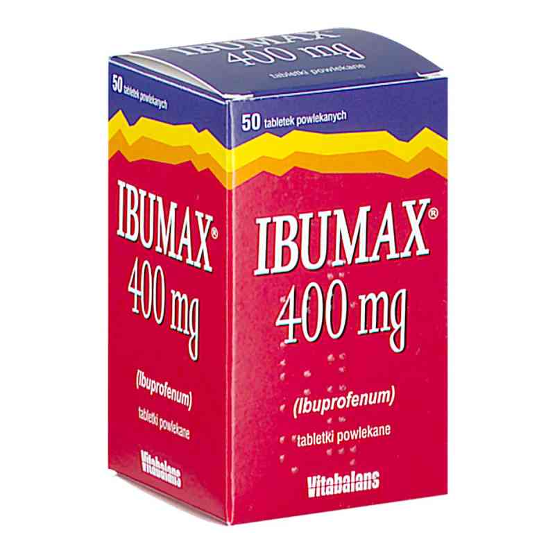 Ibumax 400mg tabletki 50 kup online | apteka internetowa apo-discounter.pl