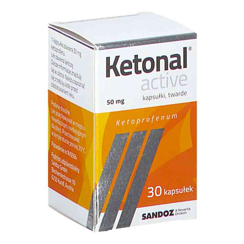 Ketonal Active kapsułki 30 kup online | apteka internetowa apo ...