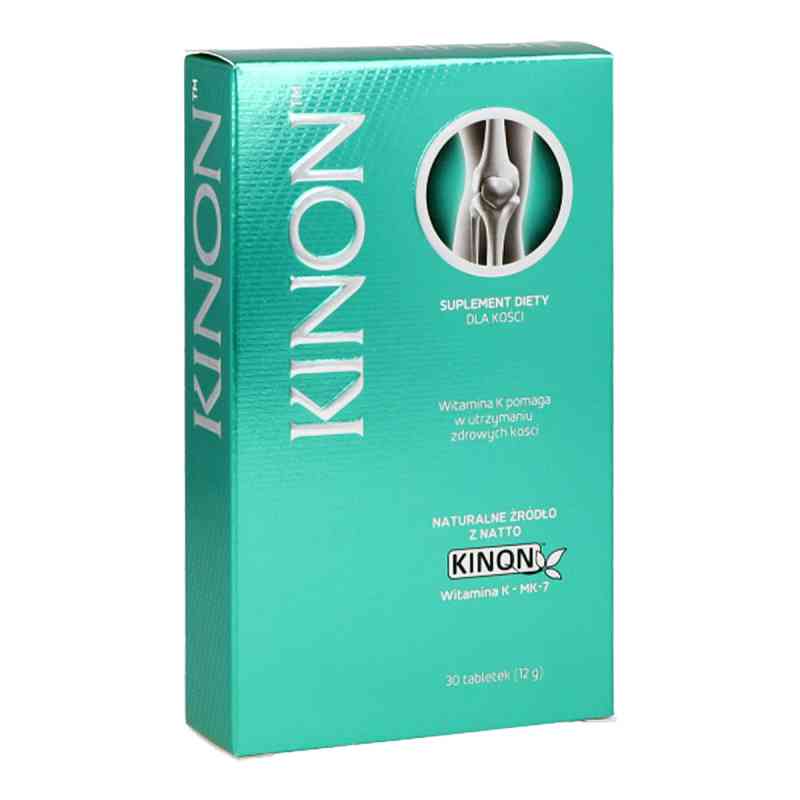 Kinon K2 MK7, witamina K2 tabletki, Kinon 30 tabletek - Apo-Discounter.pl