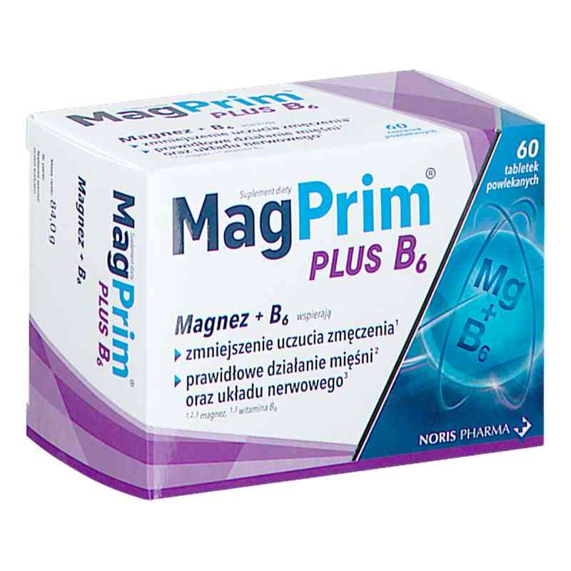Magprim Plus B6 tabletki powlekane 60 kup online