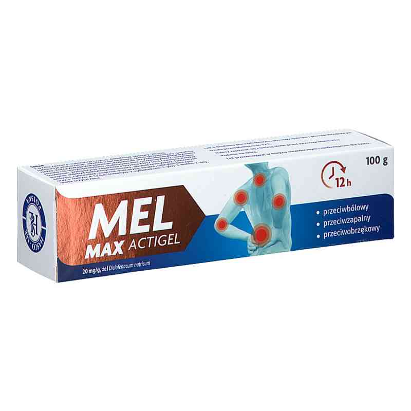 Mel Max Actigel 100 g kup online | apteka internetowa apo-discounter.pl