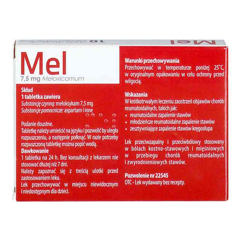 Mel tabletki 10 kup online | apteka internetowa apo-discounter.pl