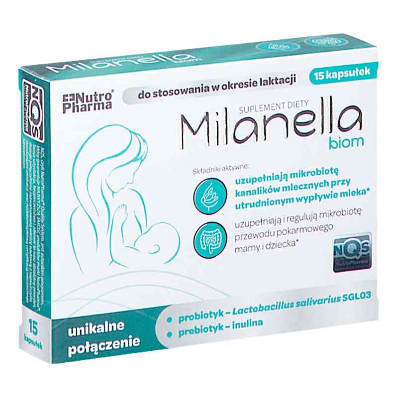 Milanella Biom kapsułki 15 kup online | apteka internetowa apo ...