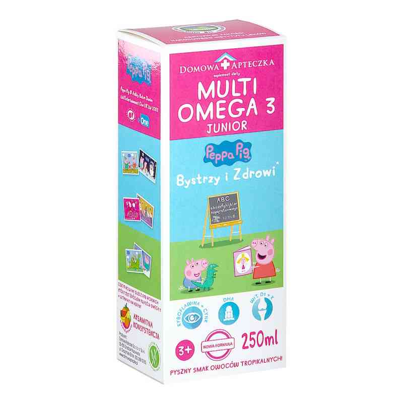 Multiomega 3 Junior 250 ml kup online | apteka internetowa apo ...