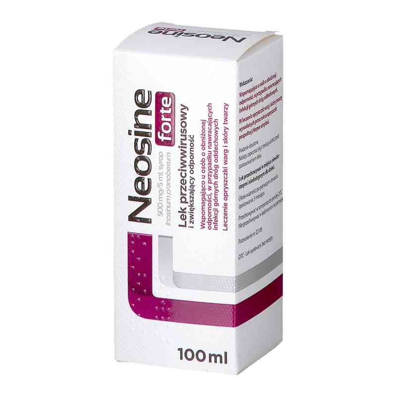 Neosine Forte syrop przeciwwirusowy, Neosine Forte w syropie, syrop ...