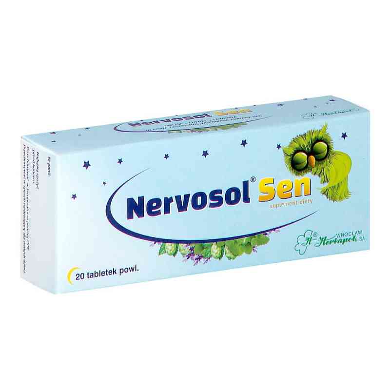 Nervosol ® Sen tabletki 20 kup online | apteka internetowa apo ...