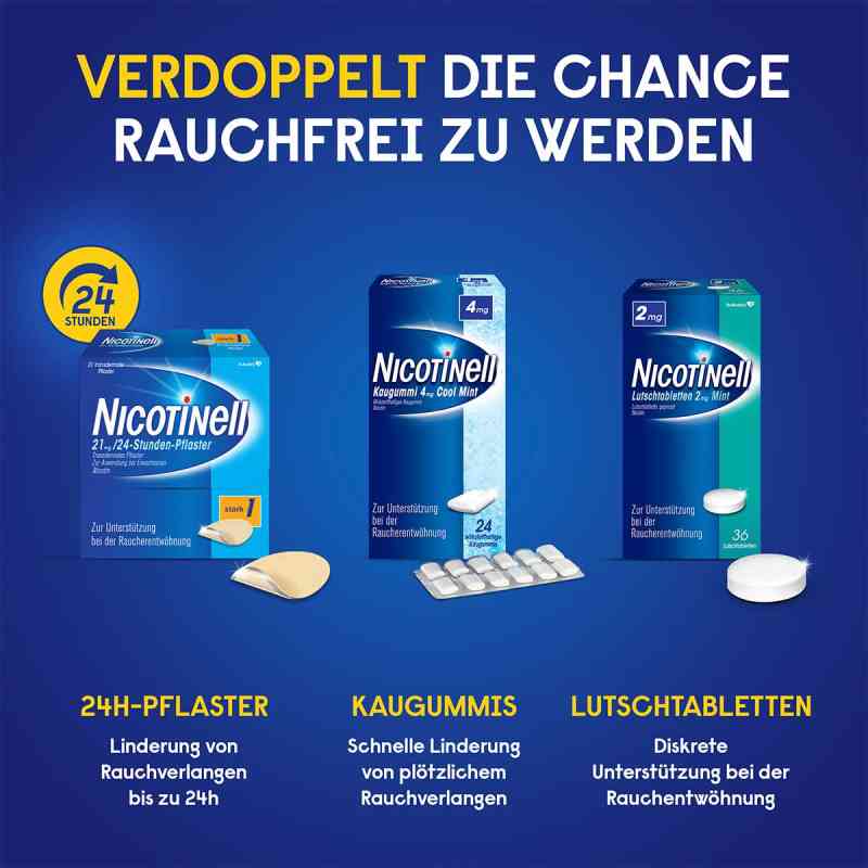Nicotinell 21 mg plastry 24-godzinne 21 szt. kup online