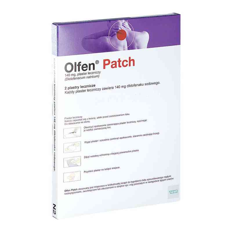 Olfen Patch plaster 2 kup online | apteka internetowa apo-discounter.pl
