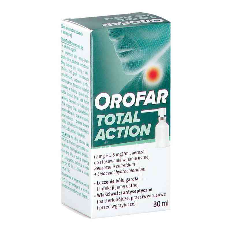 Orofar Total Action spray 30 ml kup online | apteka internetowa apo ...