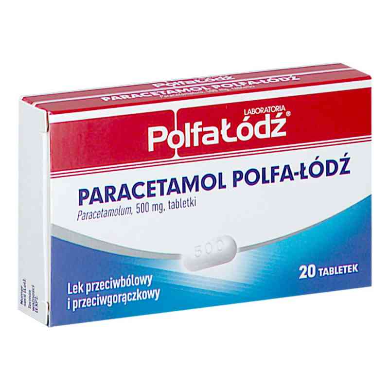 Paracetamol Polfa-Łódź tabletki 20 kup online