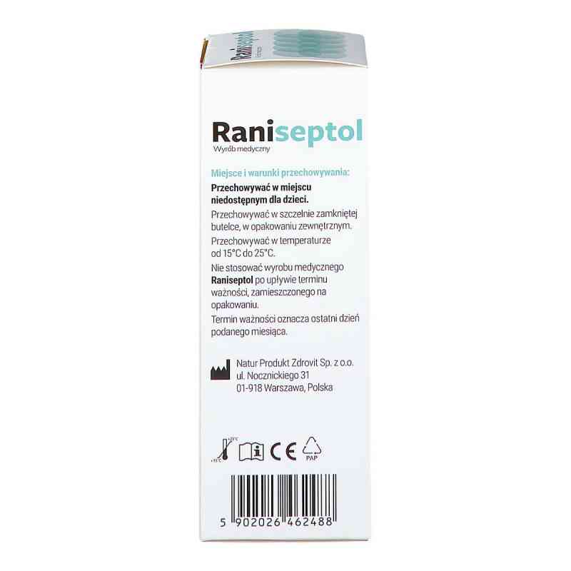 Raniseptol spray na rany z nanosrebrem cena, opinie - Apo-Discounter.pl