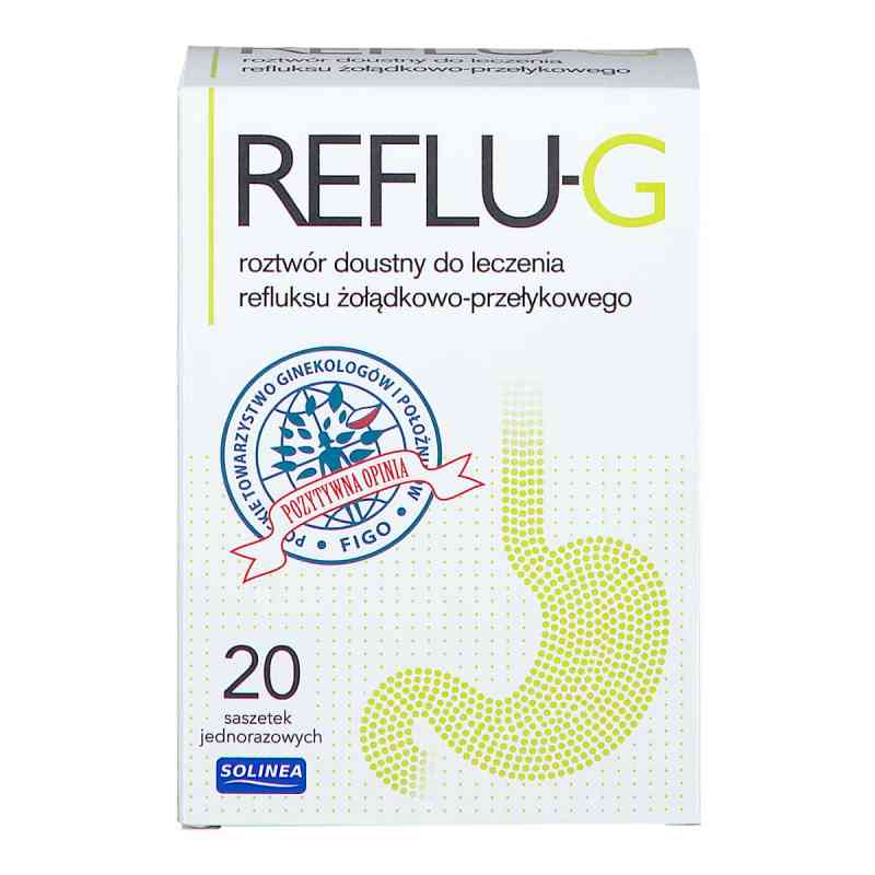 REFLU-G saszetki 20 kup online | apteka internetowa apo-discounter.pl