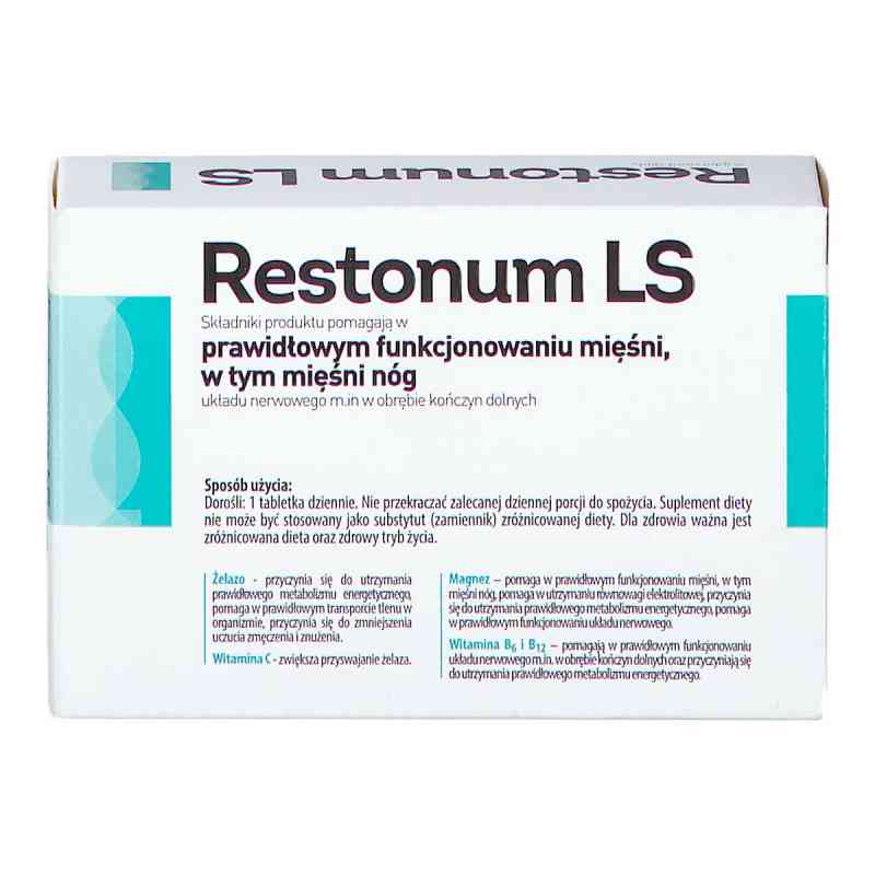 Restonum LS tabletki, Restonum tabletki opinie, cena - Apo-Disocunter.pl