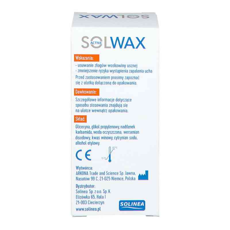 Solwax Active Krople 15 ml kup online | apteka internetowa apo ...