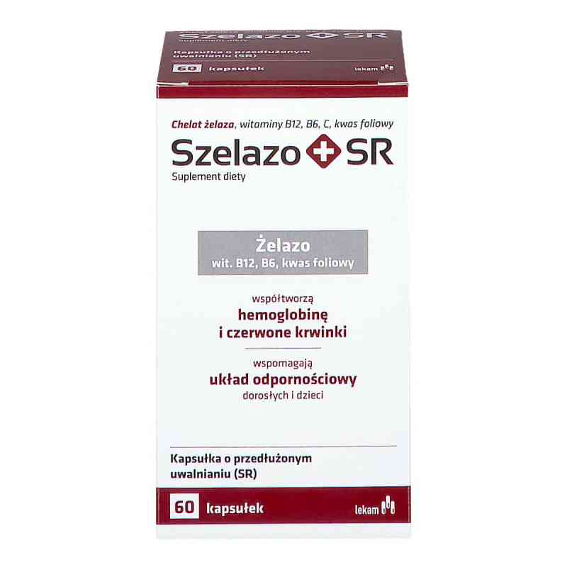 Szelazo SR, żelazo w kapsułkach Szelazo + SR, cena, opinie - Apo ...