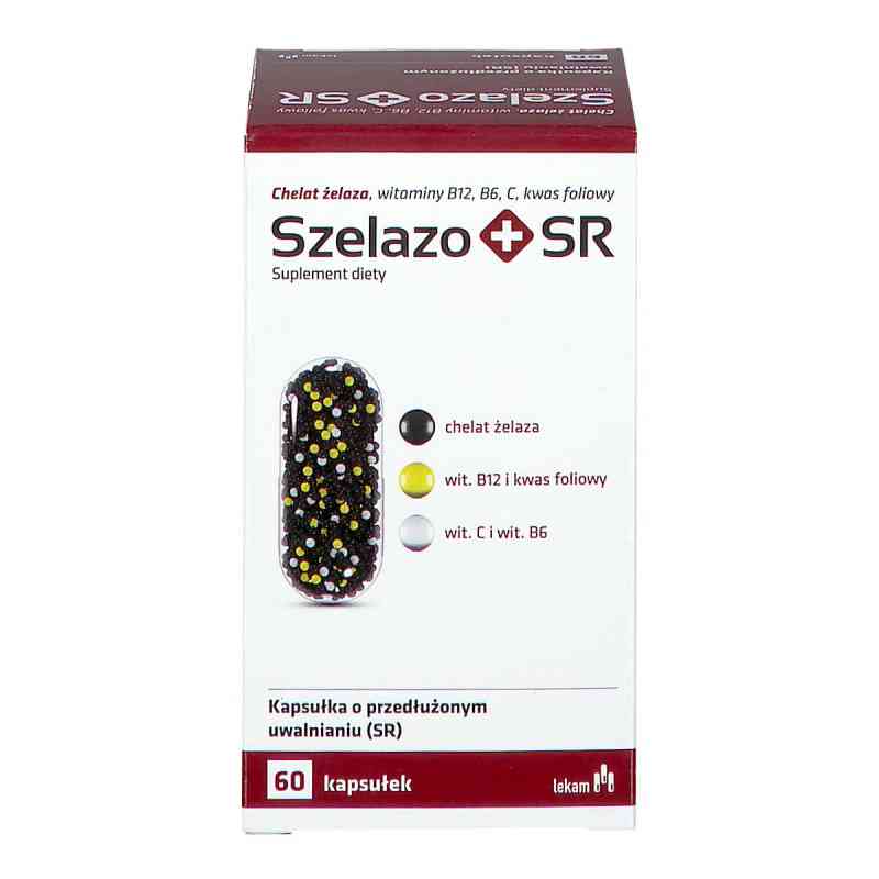 Szelazo SR, żelazo w kapsułkach Szelazo + SR, cena, opinie - Apo ...