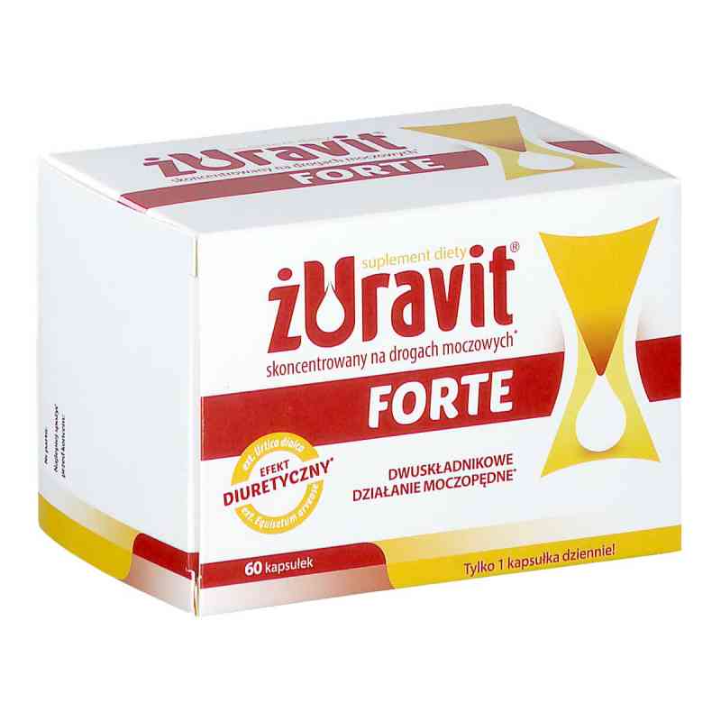 Żuravit Forte kapsułki 60 kup online | apteka internetowa apo-discounter.pl