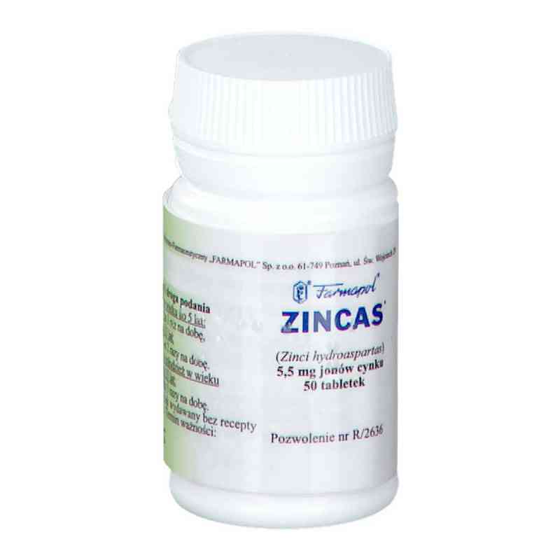 Zincas tabletki, lek Zincas opinie, cena - Apo-Discounter.pl