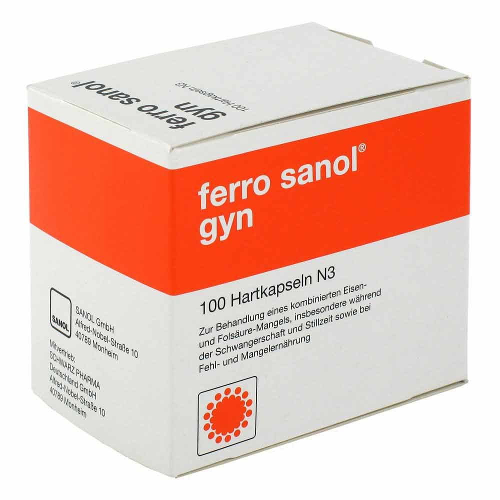 Ferro Sanol gyn kapsuki 100 szt. | apteka internetowa apo-discounter.pl