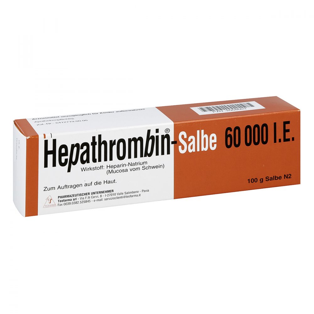 Hepathrombin 60 000 I.E. maść 100 g | apteka internetowa apo-discounter.pl