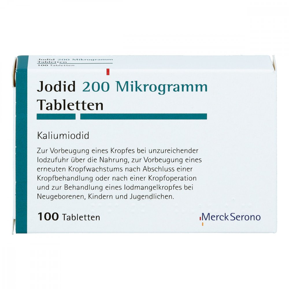 Jodid Tabletki 200 µg 100 szt. | apteka internetowa apo-discounter.pl