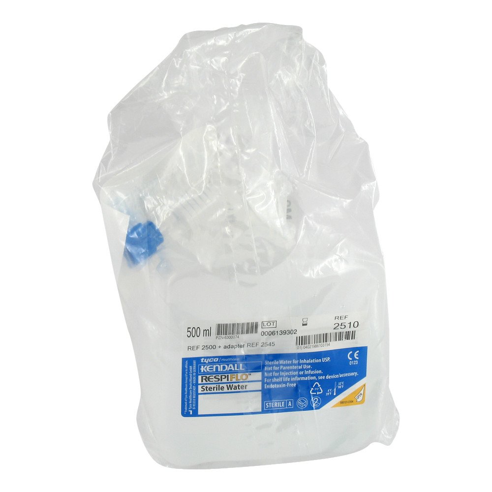 Respiflo Aqua dest. + H Adapter Inhalat 500 ml