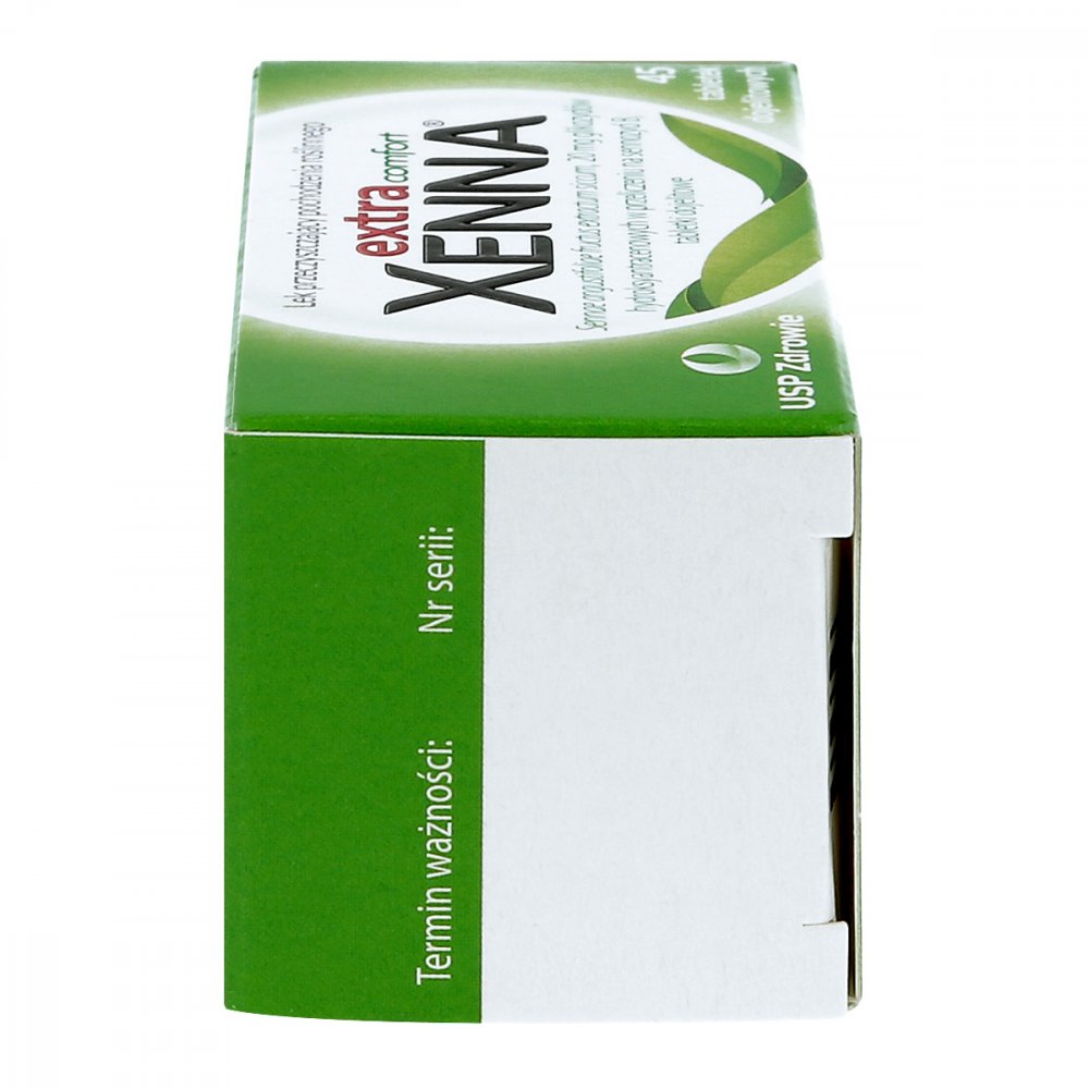 Xenna Extra Comfort 45 tabletek, lek przeczyszczający, Xenna Comfort ...
