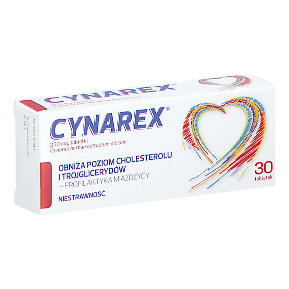Cynarex tabletki, karczoch w tabletkach, wyciąg z karczocha tabletki ...