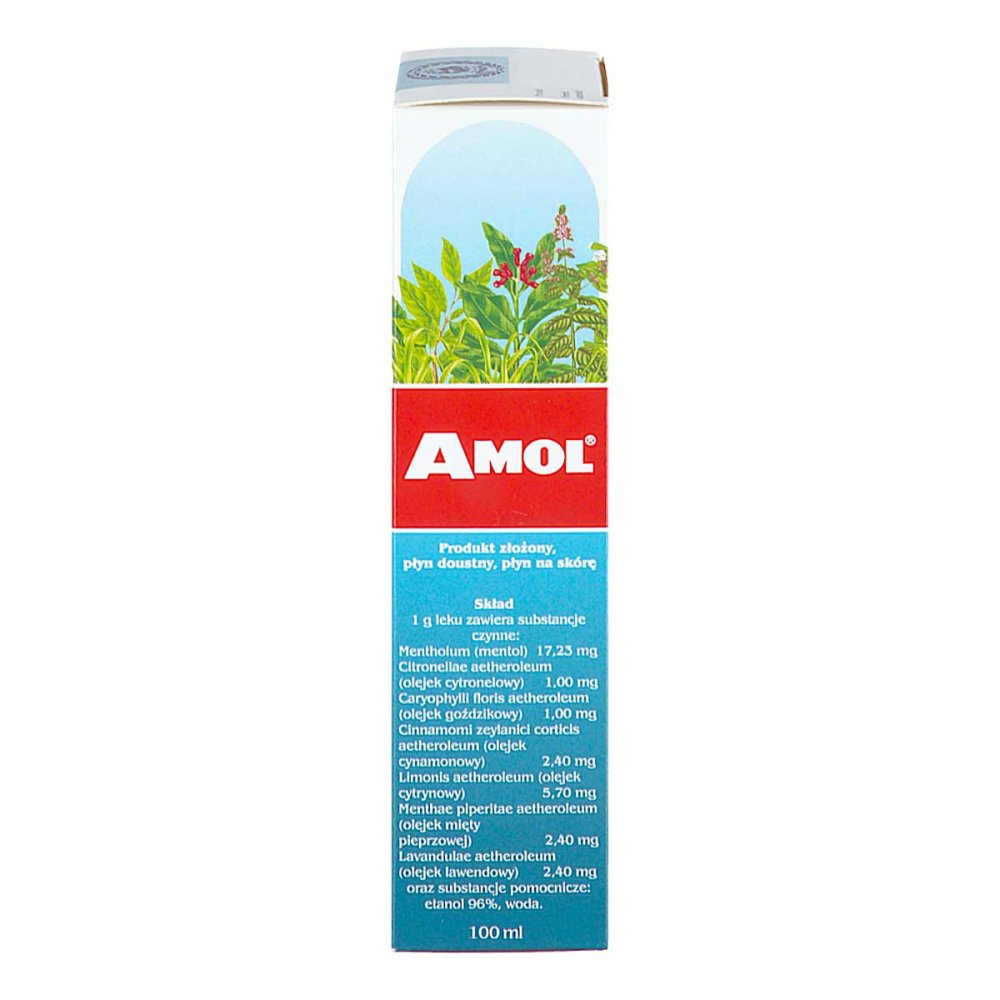 Amol 100 ml płyn do picia, zewnętrznie, Amol skład, cena - Apo ...