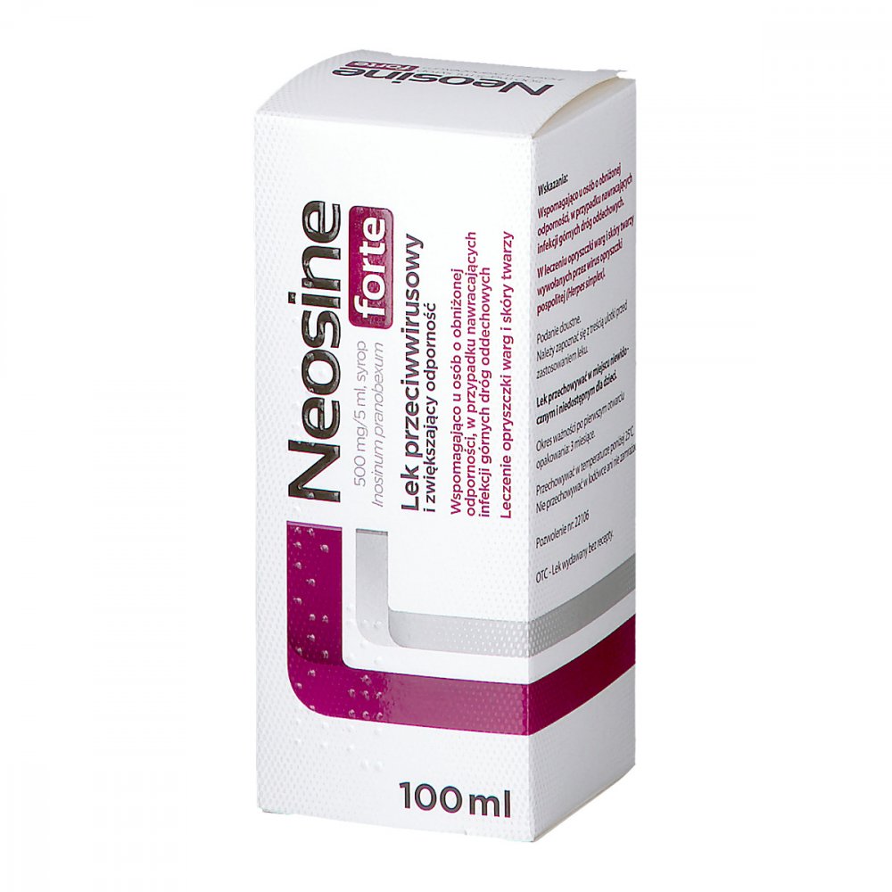 Neosine Forte syrop przeciwwirusowy, Neosine Forte w syropie, syrop ...