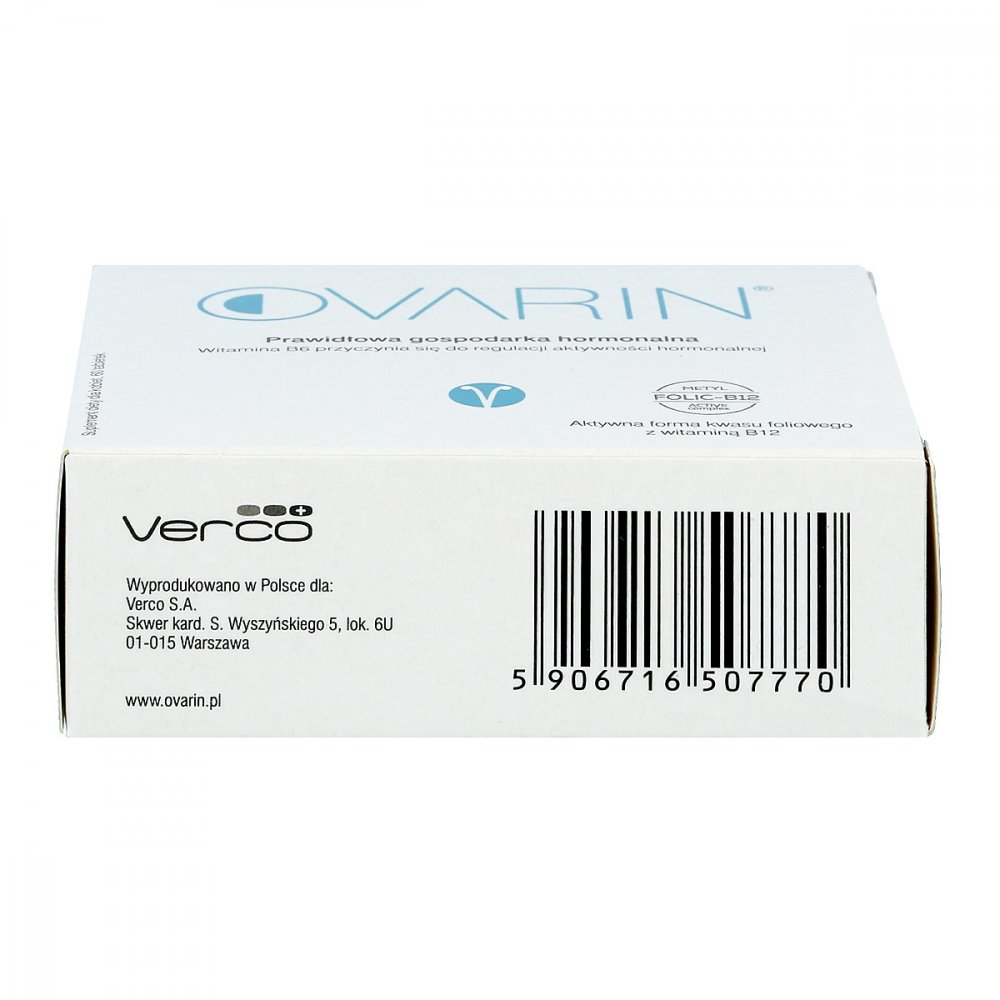 Ovarin tabletki 60 | apo-discounter.pl