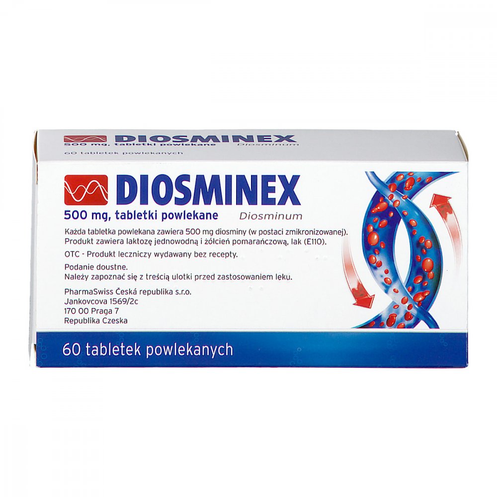 Diosminex 500 mg 60 | apo-discounter.pl