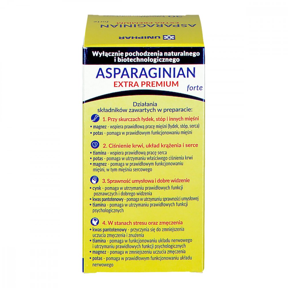 Asparaginian Extra PREMIUM forte 30 kaps. | apteka internetowa apo ... Asparaginian Extra PREMIUM forte 30 kaps. | apteka internetowa apo ...