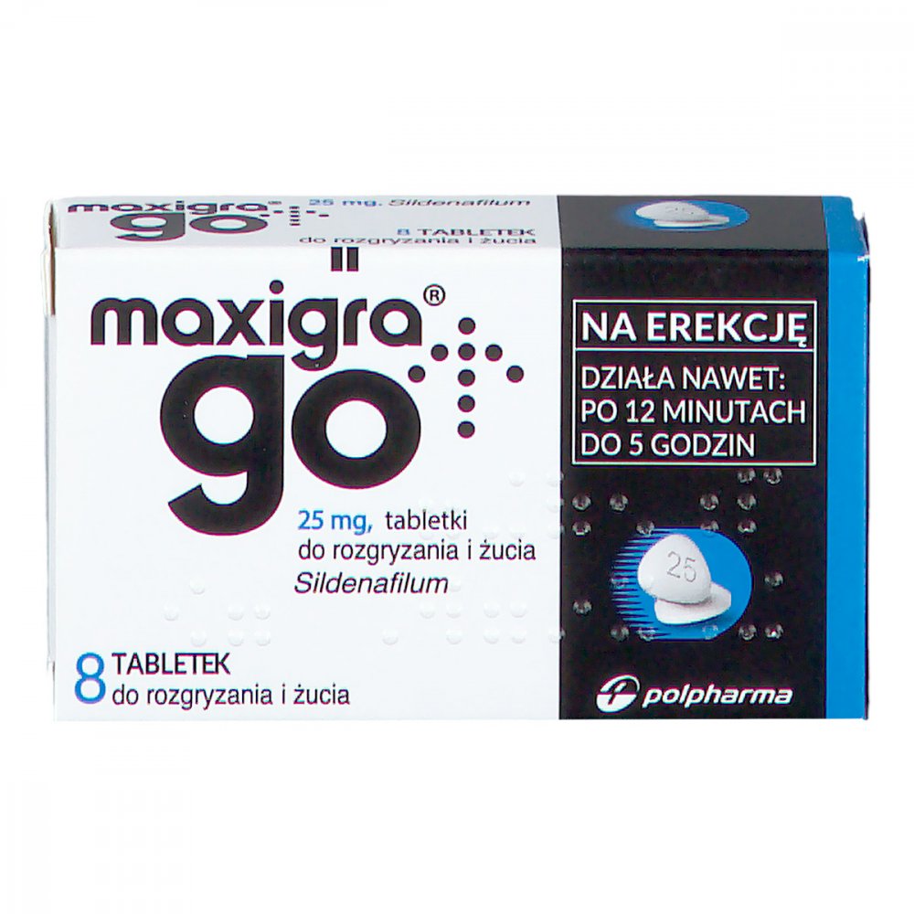 Maxigra Go tabletki do rozgryzania i żucia 8