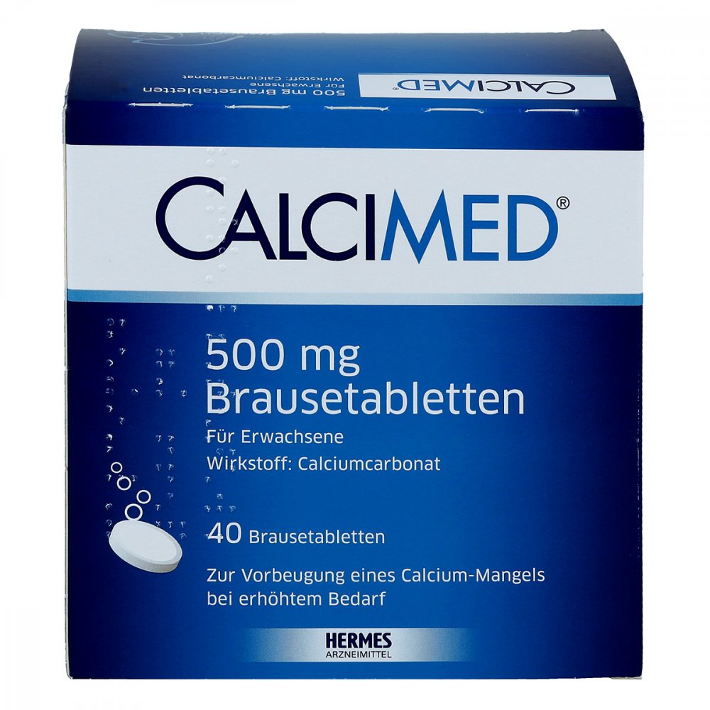 Calcimed 500 mg Tabletki musujące 40 szt. | apteka internetowa apo ...