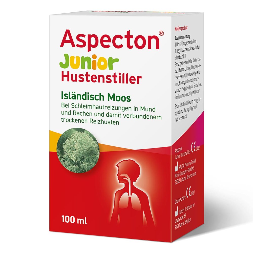 Aspecton Junior syrop przeciwkaszlowy dla dzieci 100 ml