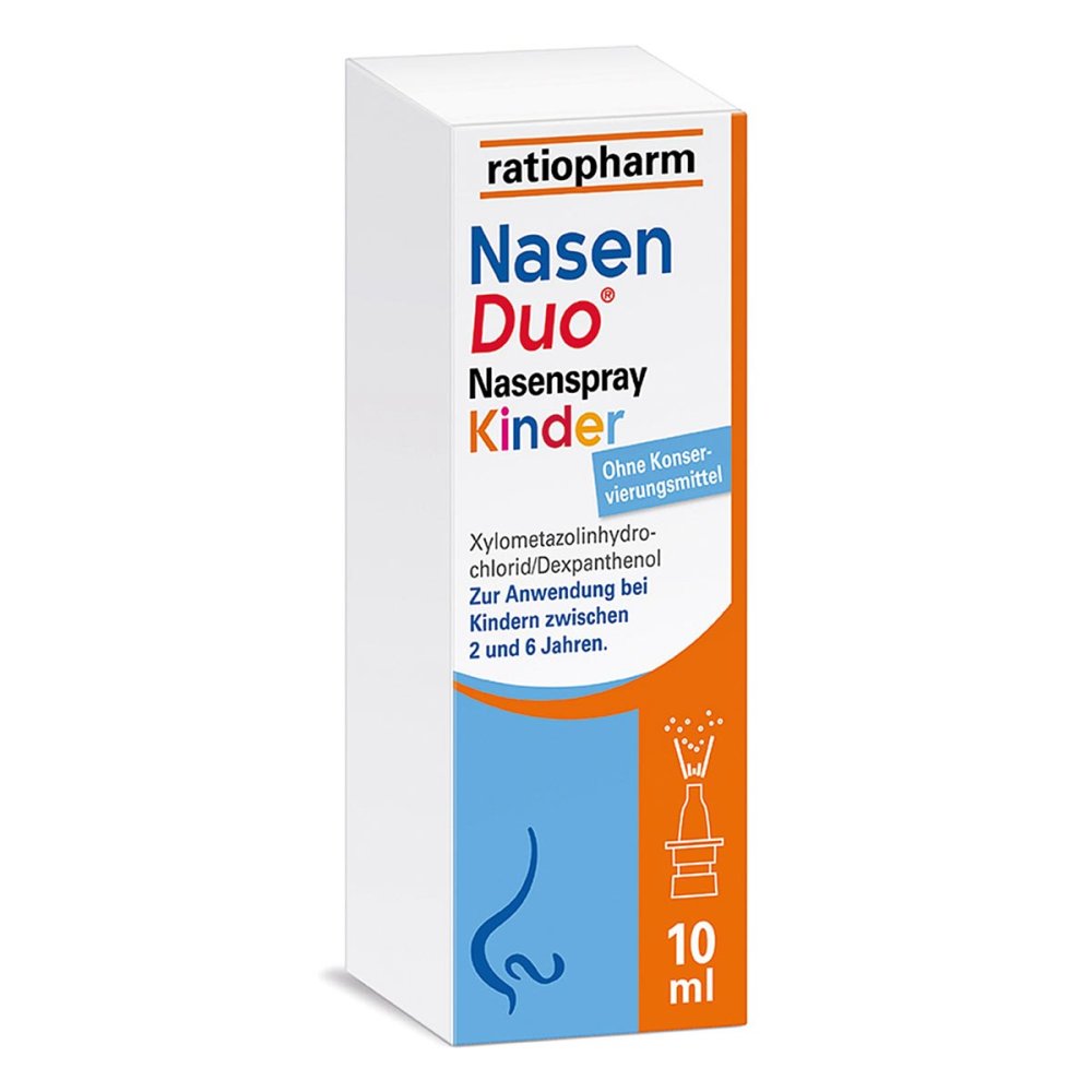 NasenDuo Kinder spray do nosa dla dzieci 10 ml