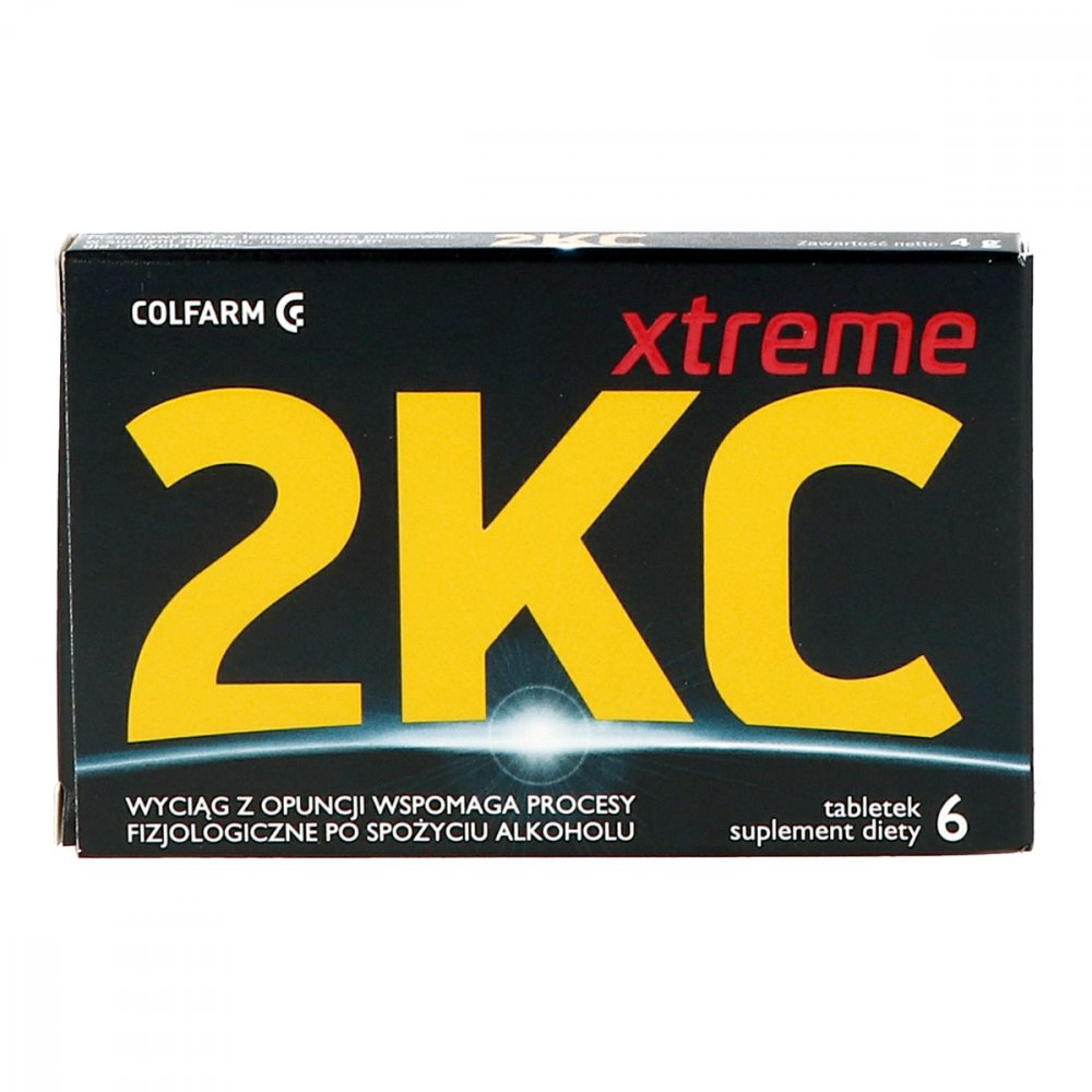 2 KC Xtreme tabletki, 2KC Xtreme cena - Apo-Discounter.pl