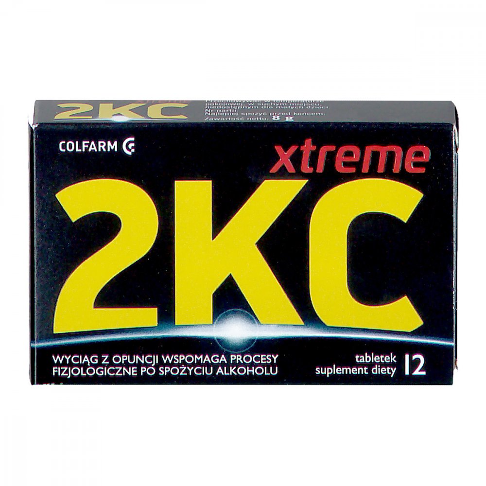 2KC Xtreme tabletki, 2KC Xtreme opinie - Apo-Discounter.pl