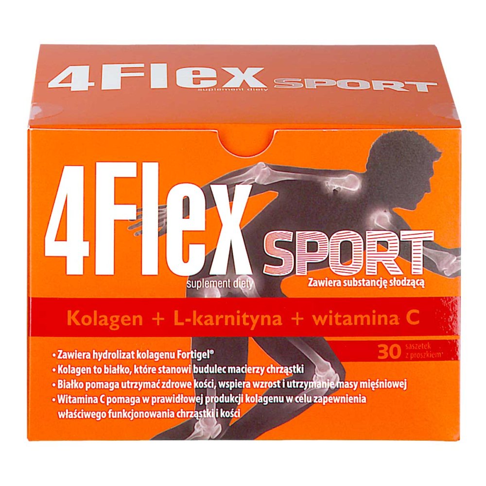 4 Flex SPORT saszetki 30 kup online | apteka internetowa apo-discounter.pl