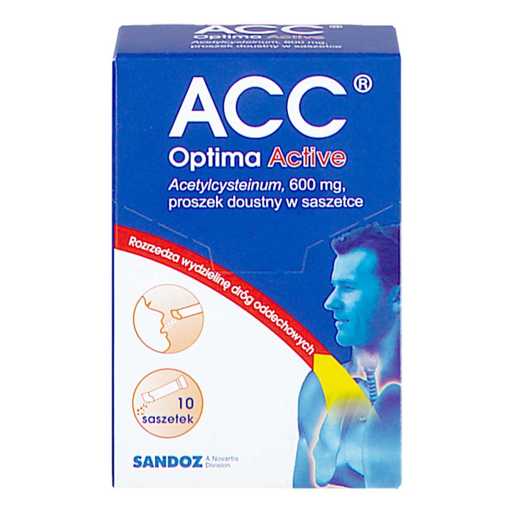 ACC Optima Active saszetki 10 kup online | apteka internetowa apo ...