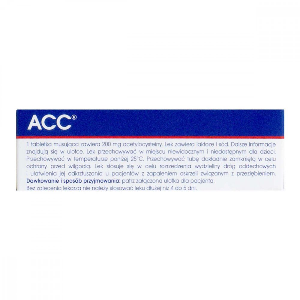 ACC tabletki 20 kup online | apteka internetowa apo-discounter.pl