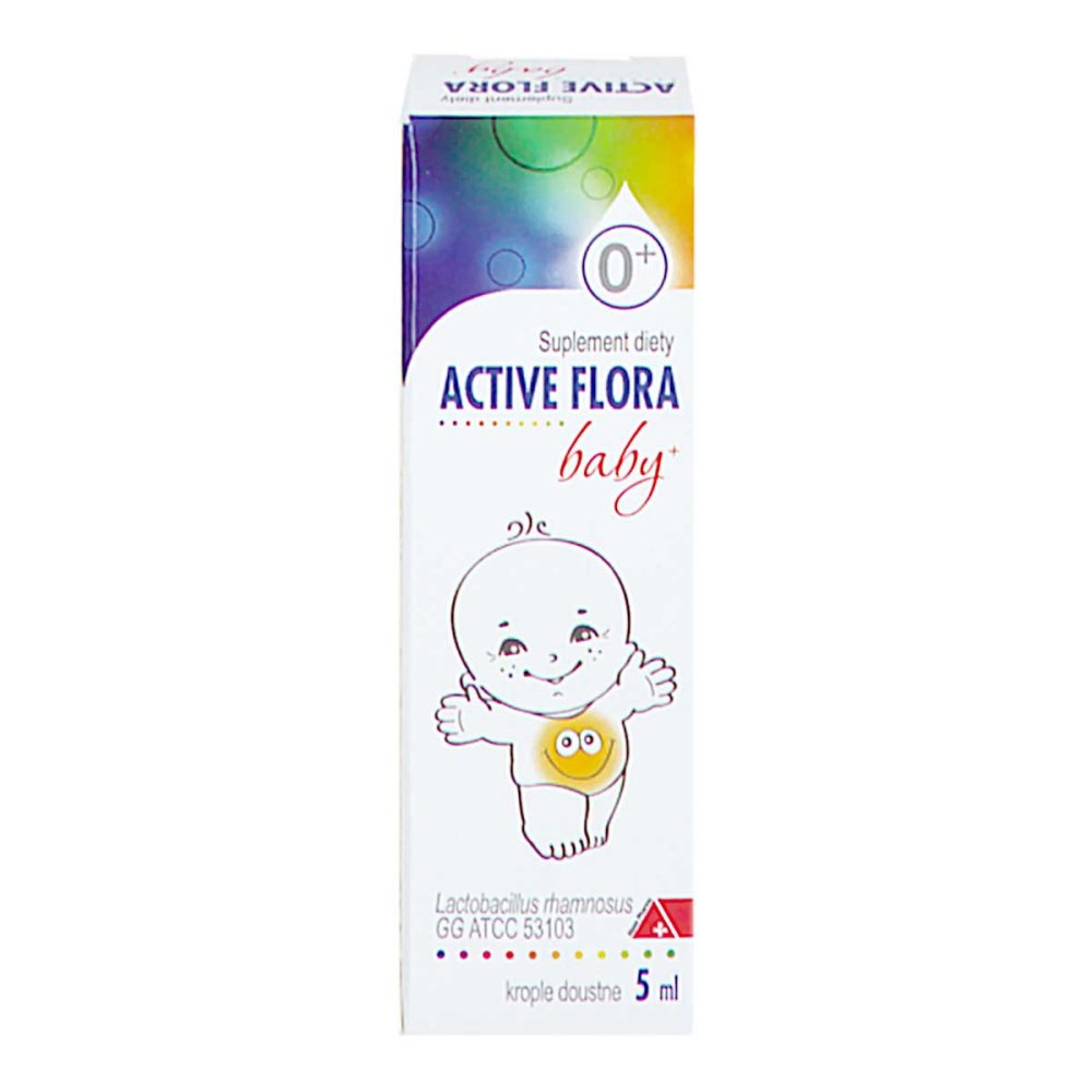 Active Flora BABY+ krople 5 ml | apteka internetowa apo-discounter.pl