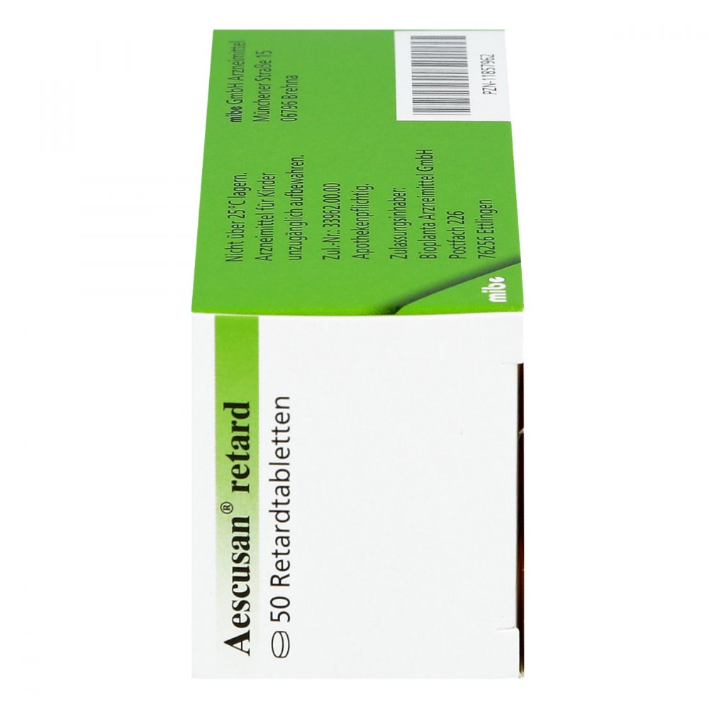 Aescusan retard tabletki 50 szt. kup online