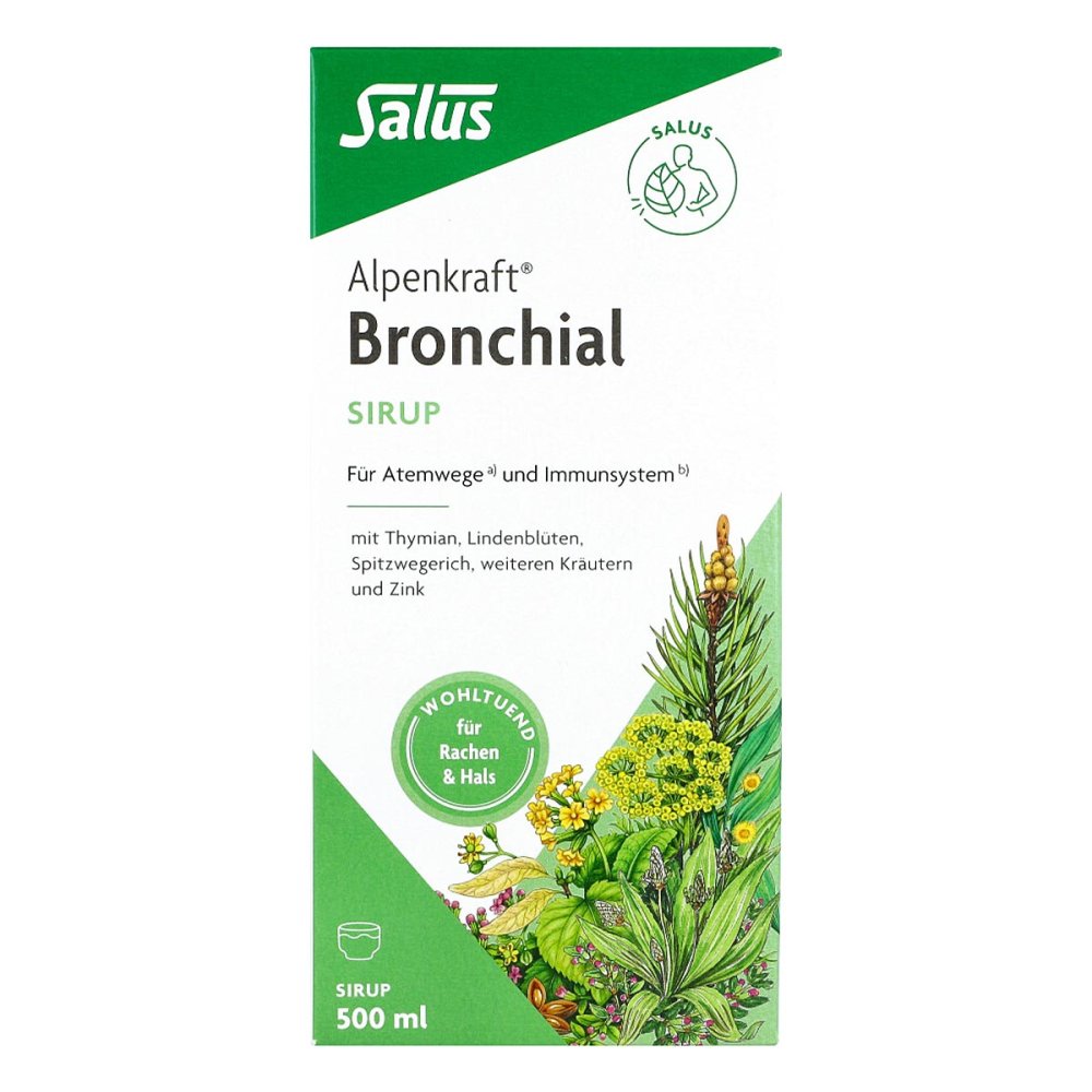 Alpenkraft Bronchial-sirup Salus 500 ml kup online