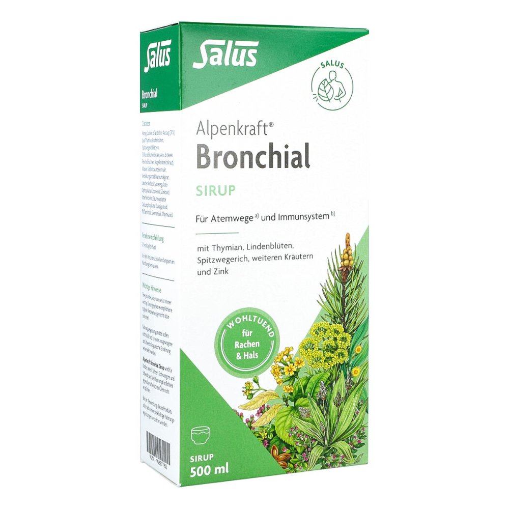 Alpenkraft Bronchial-sirup Salus 500 ml kup online