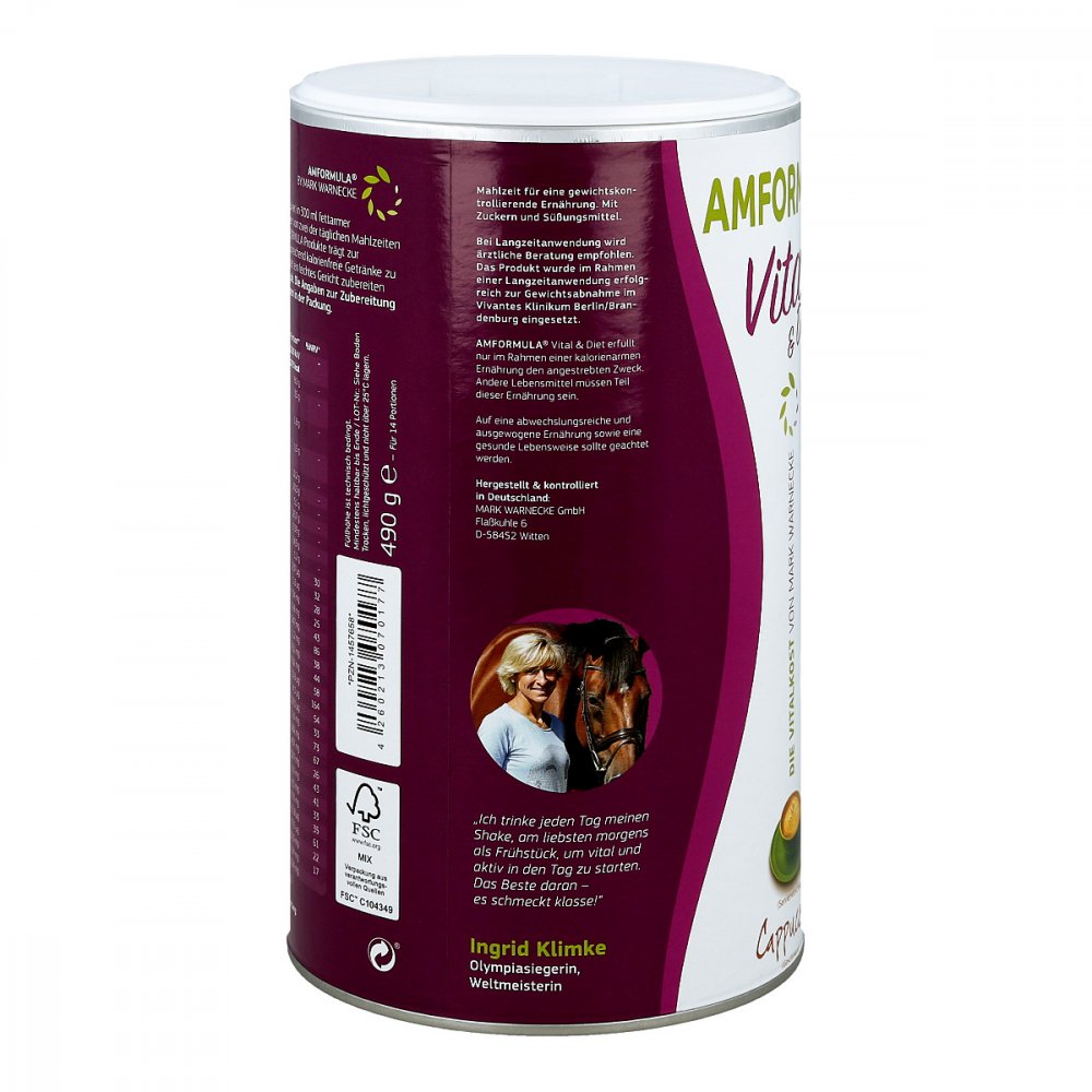 Amformula Diet Cappuccino Proszek 490 g kup online