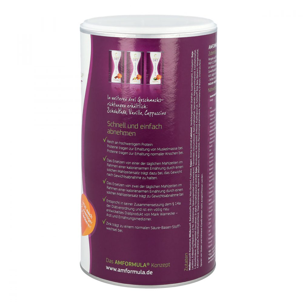 Amformula Diet Truskawka Proszek 490 g | apteka internetowa apo ...