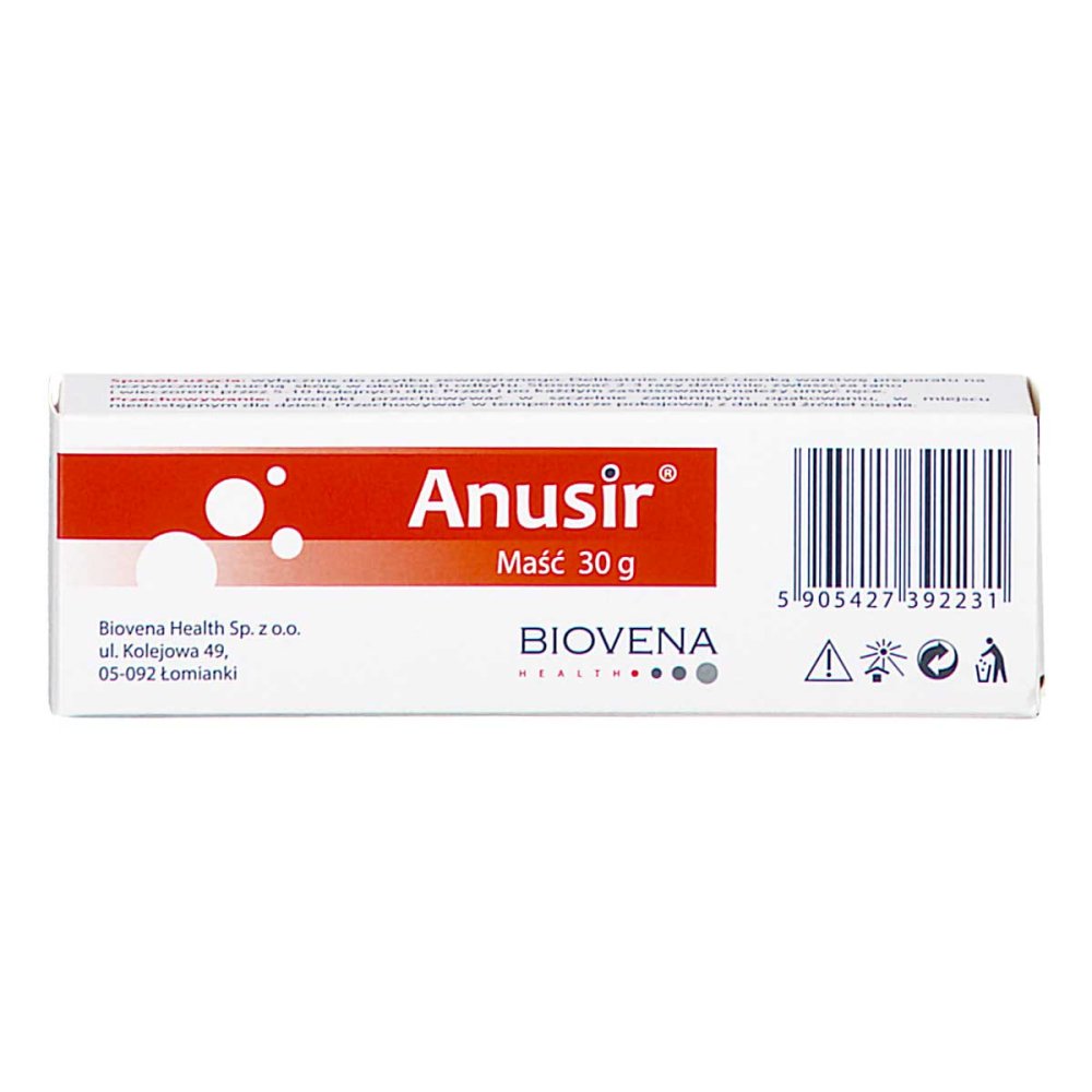 Anusir 30 g kup online | apteka internetowa apo-discounter.pl